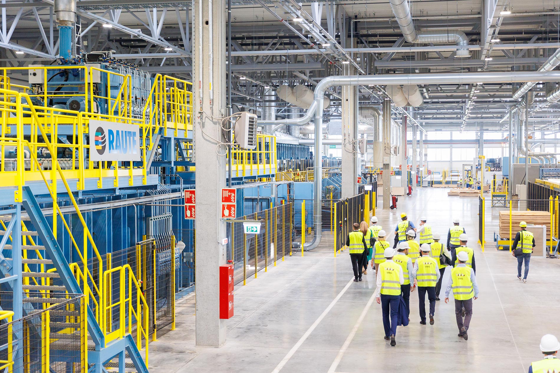 Opening of the LVL and I-JOIST factory - VMG Lignum